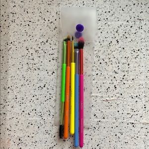 Lavish | Makeup | New Lavish 5piece Neon Eye Brush Collection Set ...